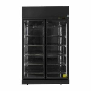 Two Door Fridge (Elegance Black) | Cold Display Solutions