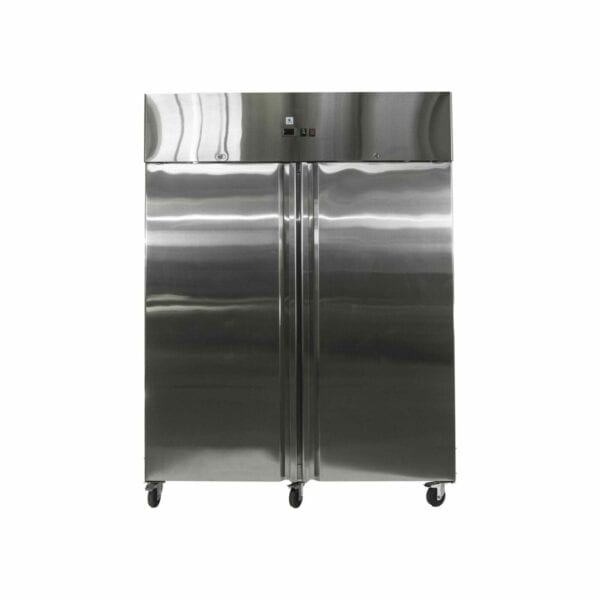 Two Door Freezer (Stainless Steel) | Cold Display Solutions